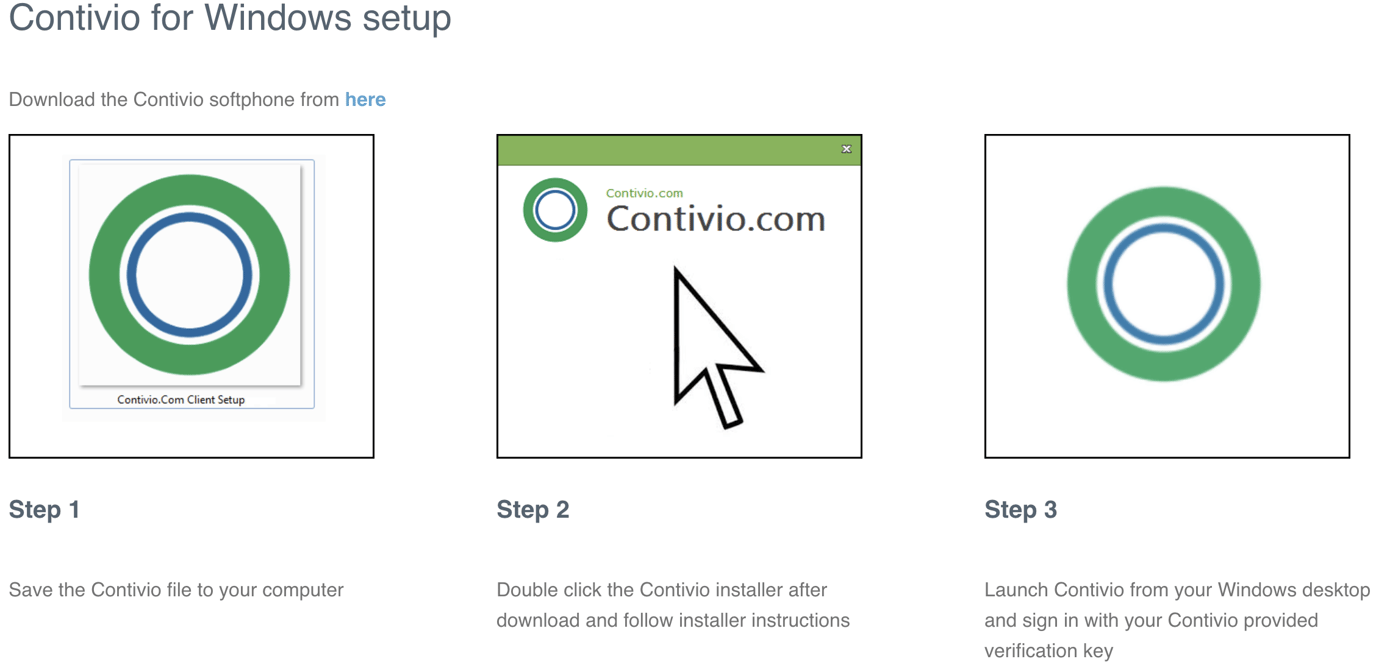 Installing Contivio on your Mac or PC (Article)
