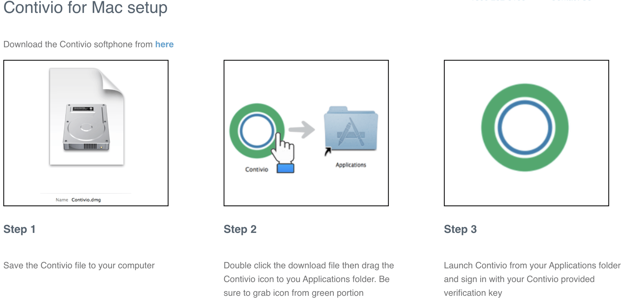 Installing Contivio on your Mac or PC (Article)