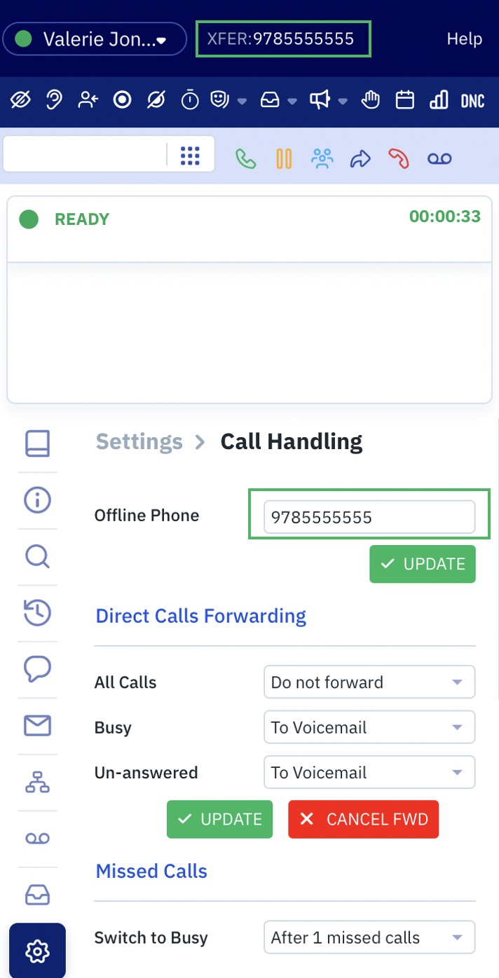 Using Landlines or Cell Phones with Contivio
