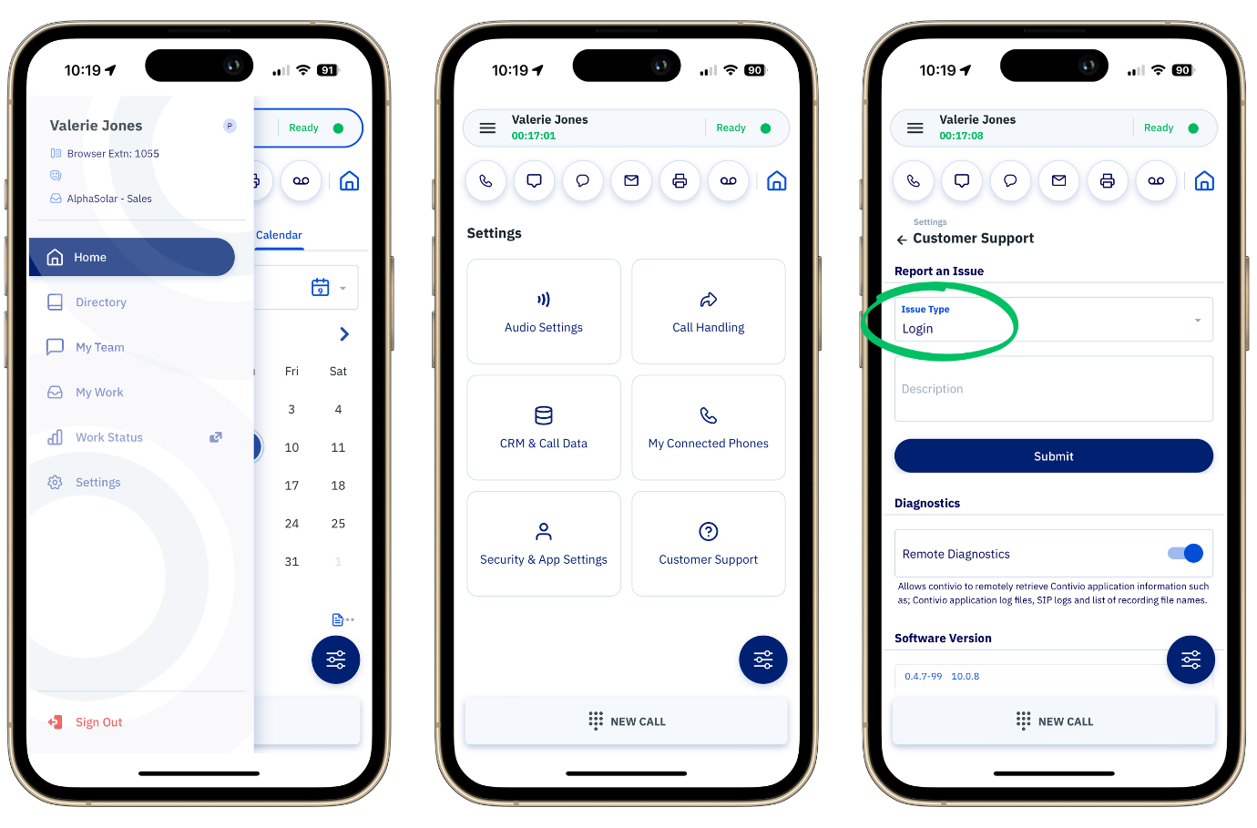 Using the Contivio Mobile App (iOS)