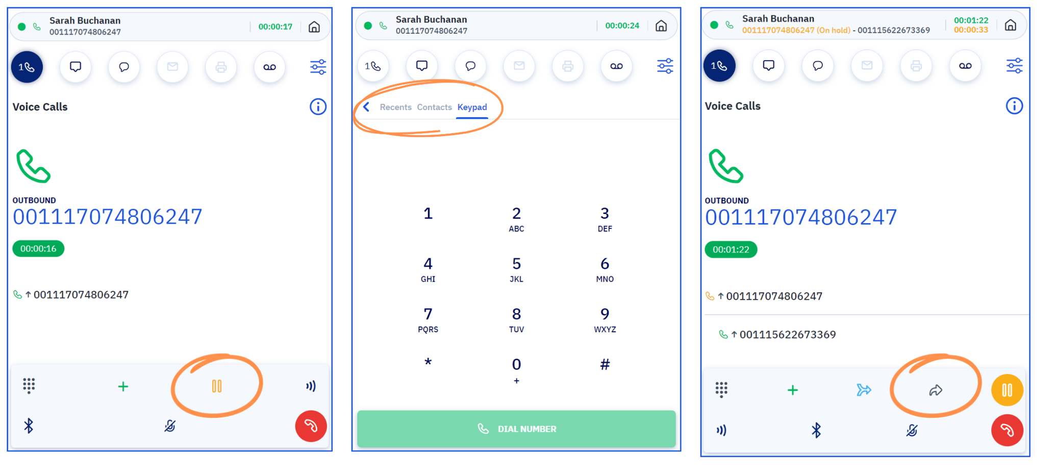 Call Transfering