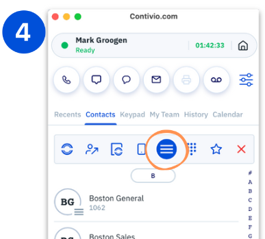 Types of Contacts and Filters in Contivio